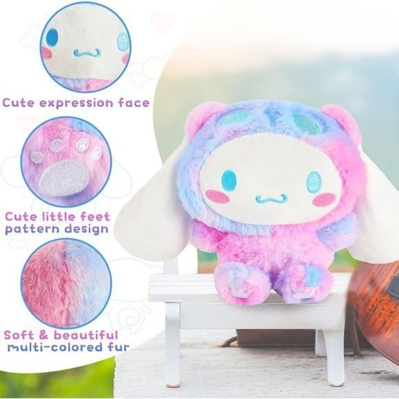 Toys | 8 Inch Colorful Cinnamon Plush Toys Kawaii Cartoon Stuffed ...